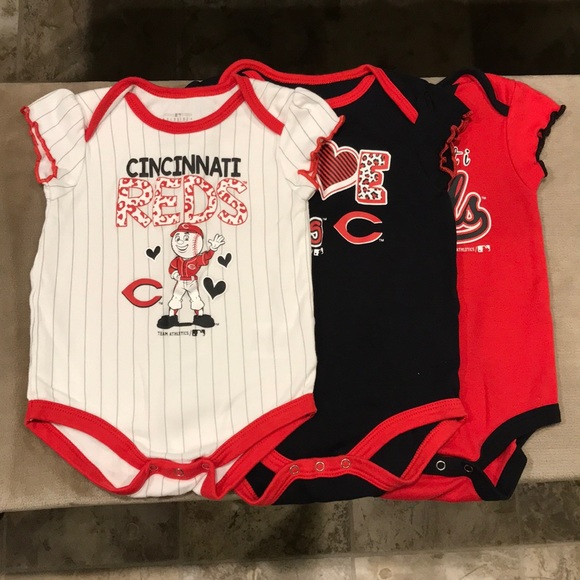 Team Athletics | Matching Sets | Baby Girl Cincinnati Reds Lot | Poshmark